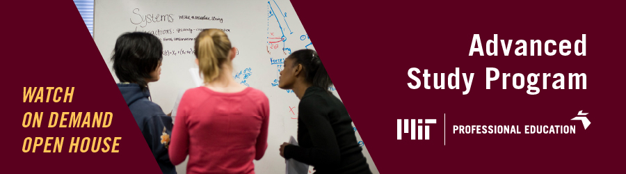 Advanced Study Program Application Professional Education